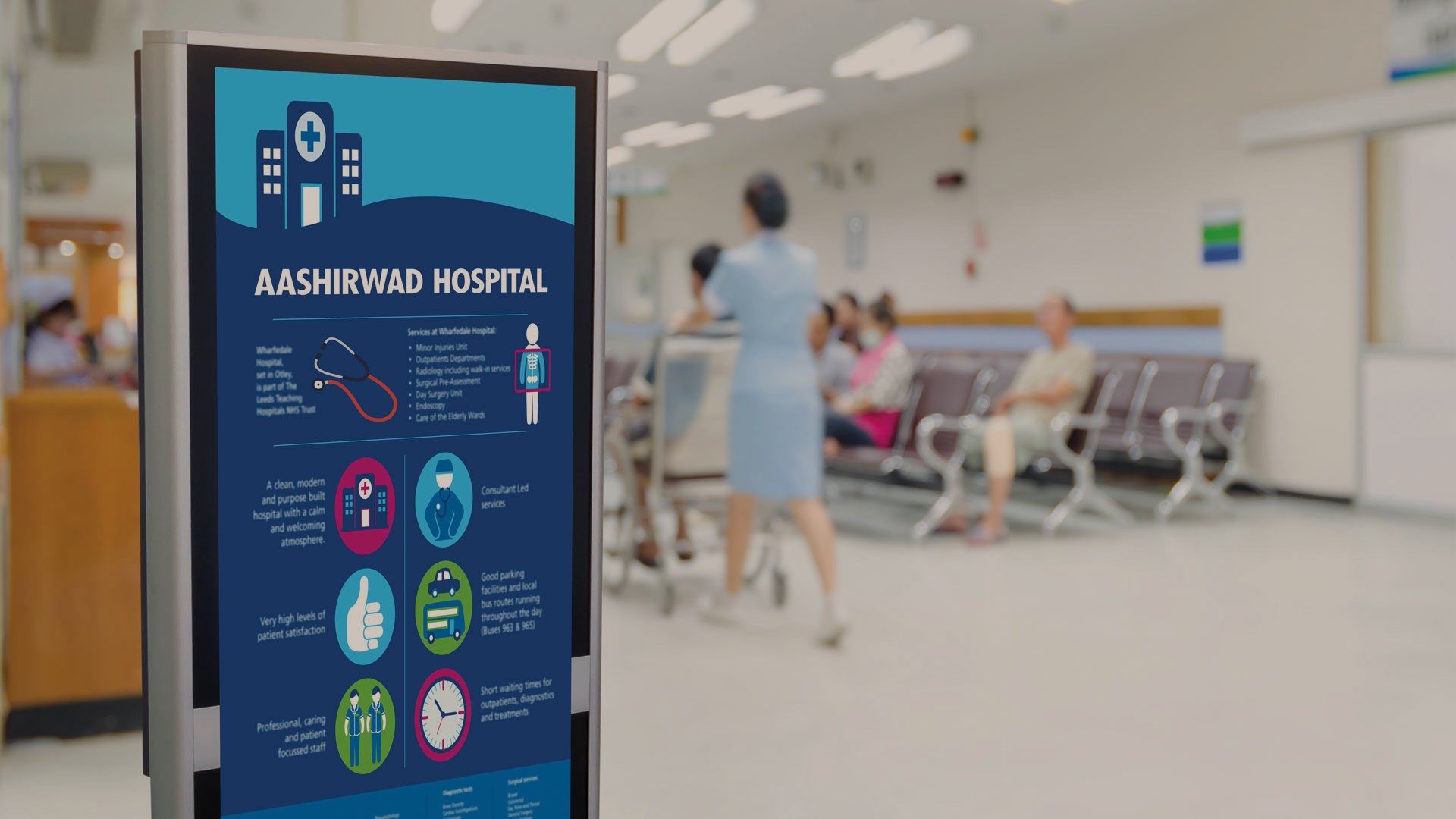 5 advantages of using touch terminals in polyclinics - Advision